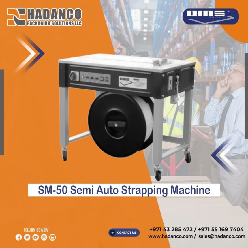Best stripping machine for box packing in Gulfood - Hadanco